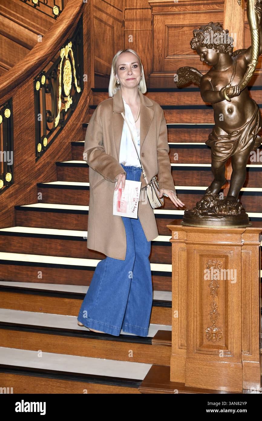 Janin Ullmann beim Opening Event zur TITANIC Ausstellung in Hamburg am ...