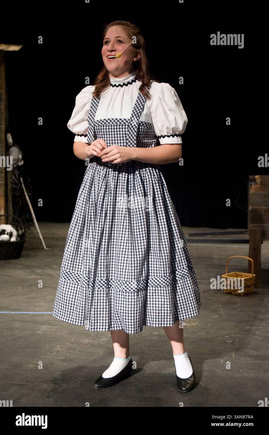 Anderson High School senior Nicole Wilson, 18, who plays Dorothy ...