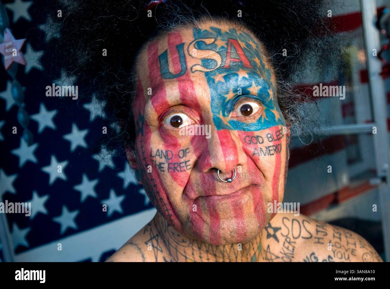 Jul 11, 2008; Everett, Washington, USA; SAM BLOOMFIELD is so proud to ...