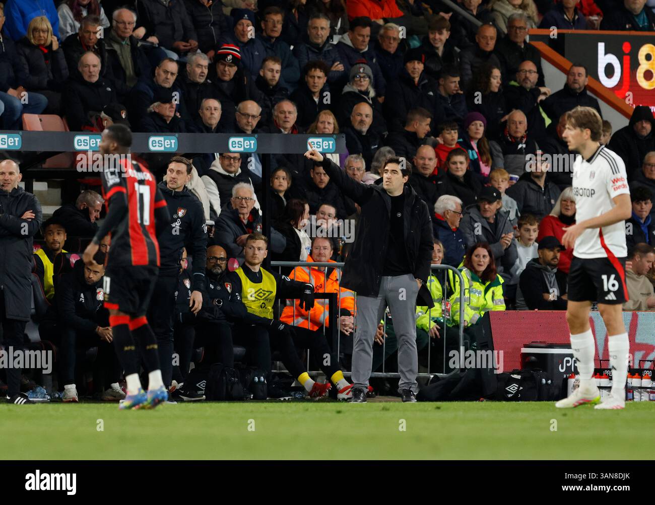14th April 2025; Vitality Stadium, Boscombe, Dorset, England; Premier League Football, AFC ...