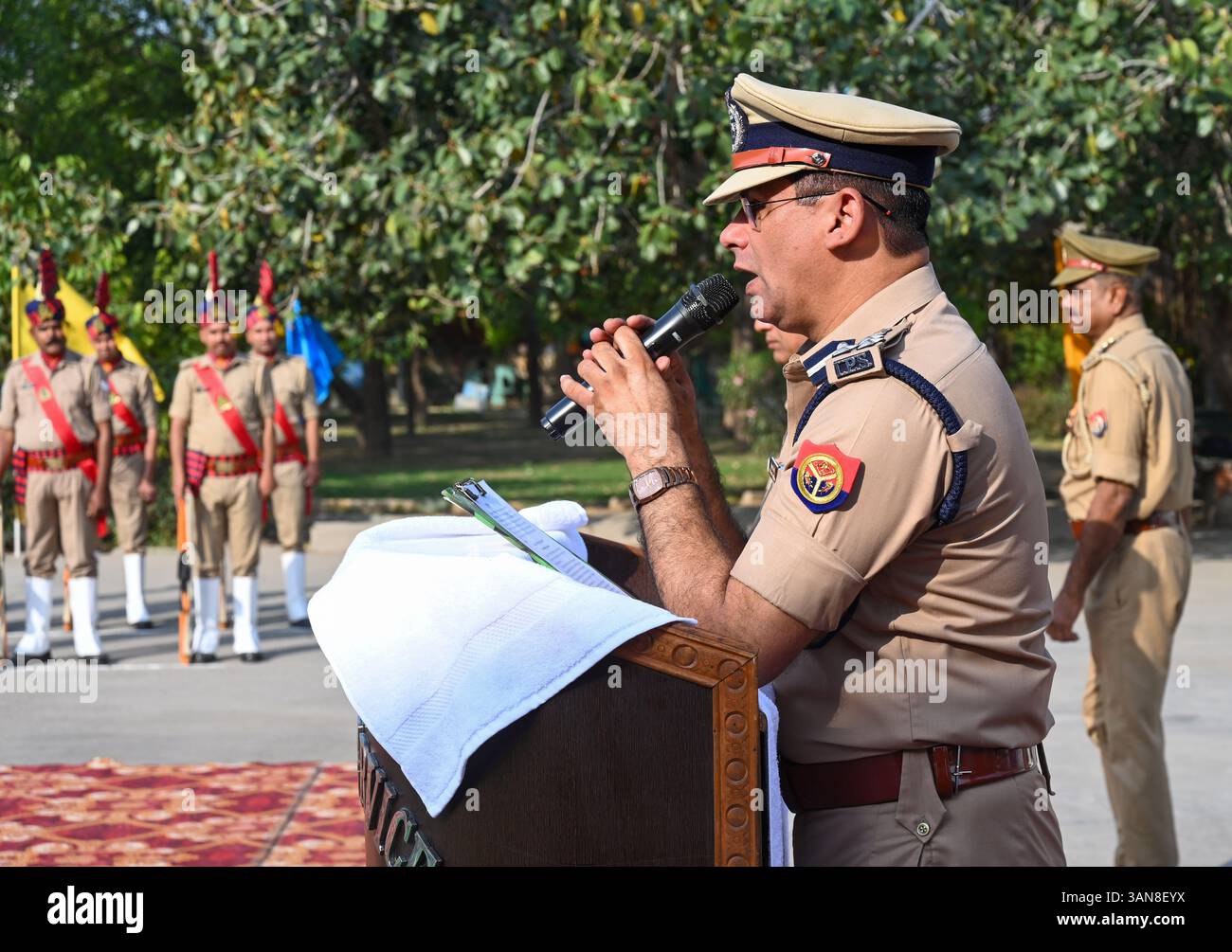 Noida, India. 14th Apr, 2025. NOIDA, INDIA - APRIL 14: Gautam Budh ...