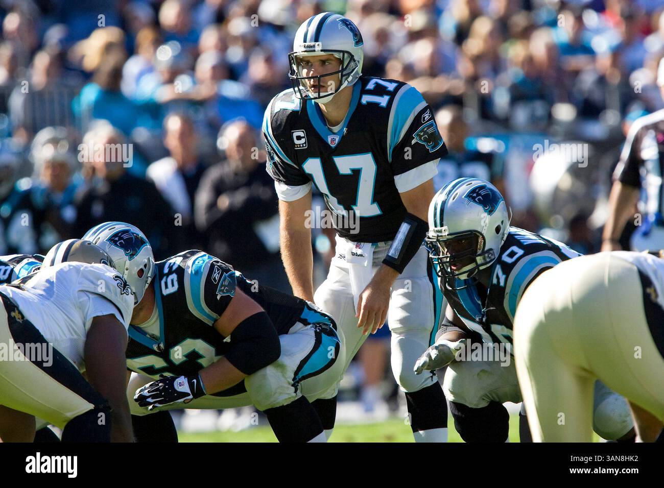 2008 jake delhomme over center hi-res stock photography and images - Alamy