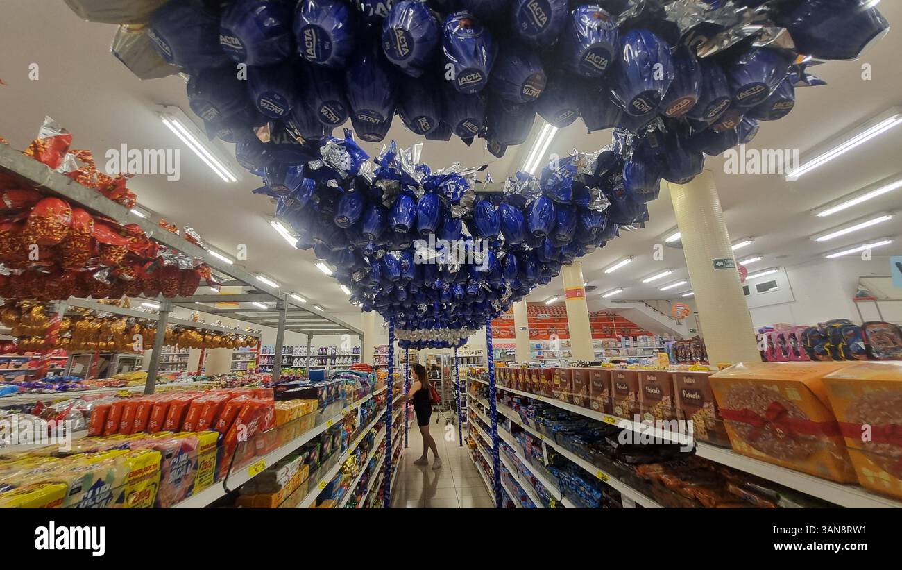 Brazil. 14th Apr, 2025. According to a survey conducted at the end of March by Procon-SP, the ...