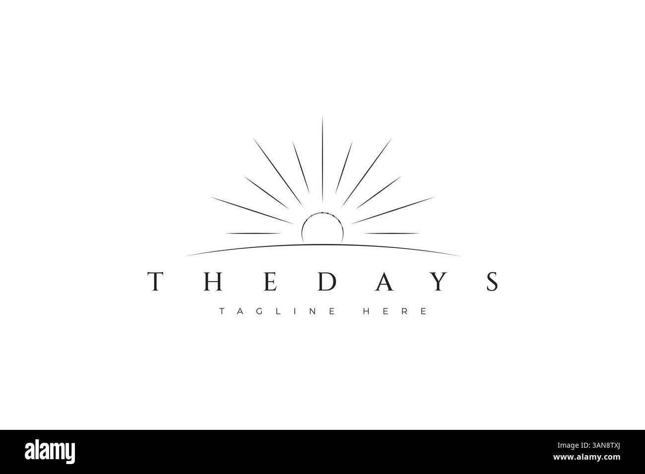 Plantation horizon Stock Vector Images - Alamy