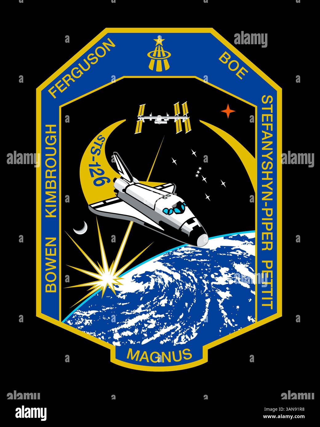 Nasa Patch Outline