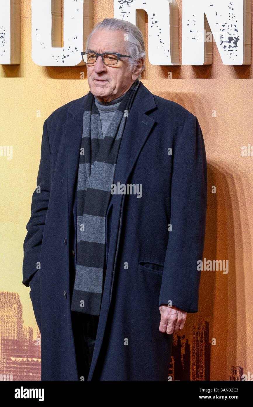 Cast and Guests attend The Alto Knights Film Premiere at Curzon ...