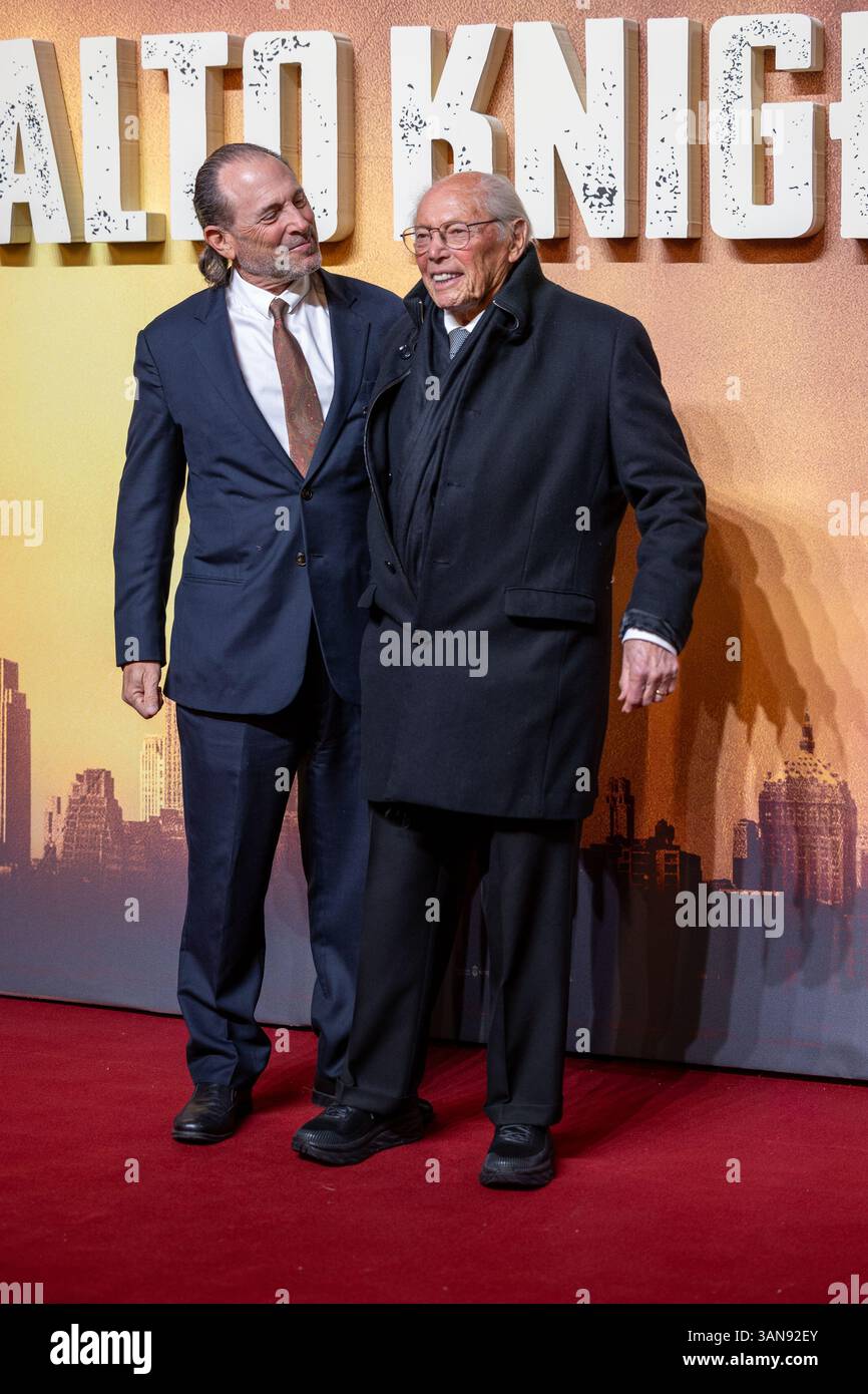 Cast and Guests attend The Alto Knights Film Premiere at Curzon ...