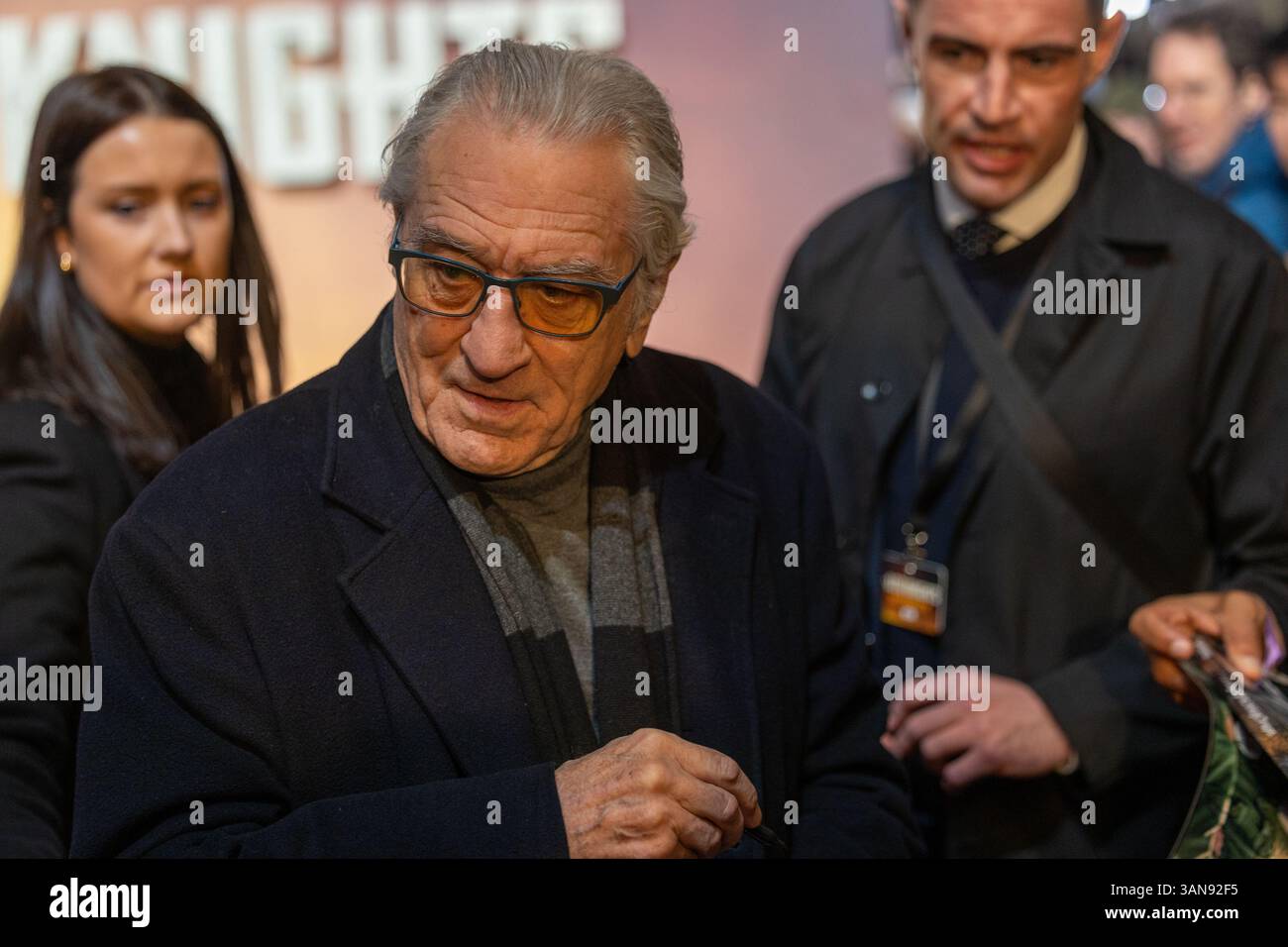 Cast and Guests attend The Alto Knights Film Premiere at Curzon ...
