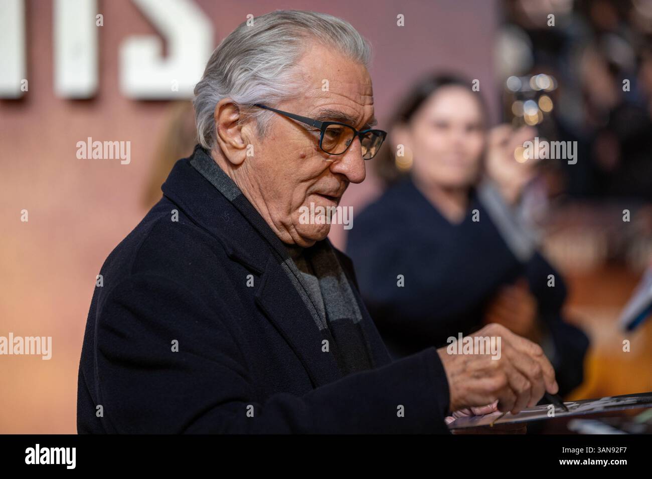 Cast and Guests attend The Alto Knights Film Premiere at Curzon ...