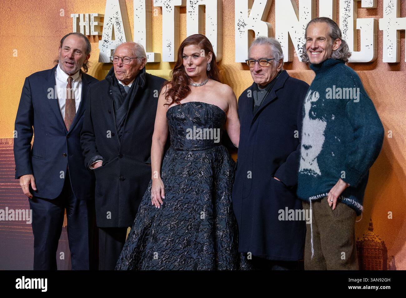 Cast and Guests attend The Alto Knights Film Premiere at Curzon, Mayfair Featuring: Charles ...