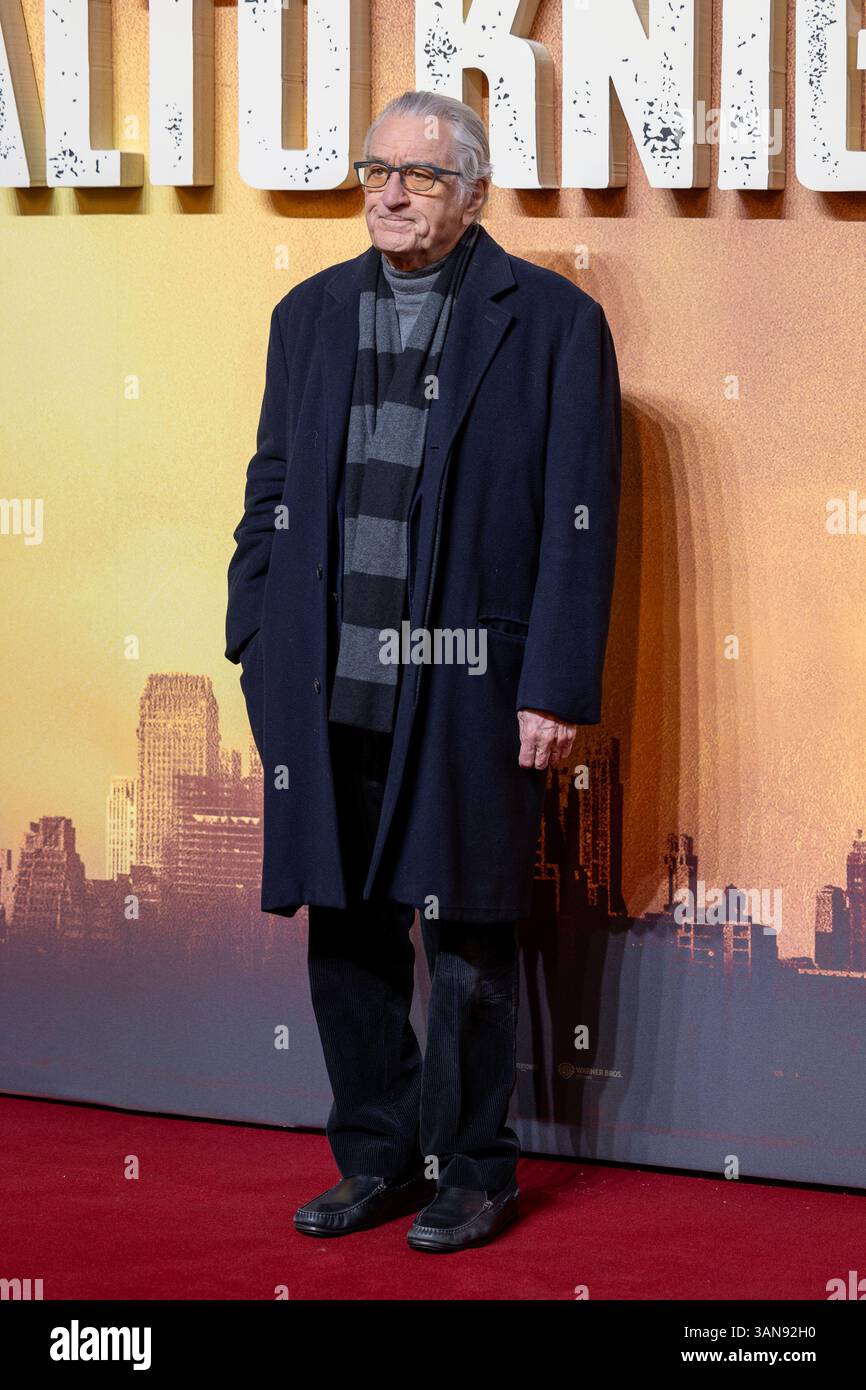 Cast and Guests attend The Alto Knights Film Premiere at Curzon ...