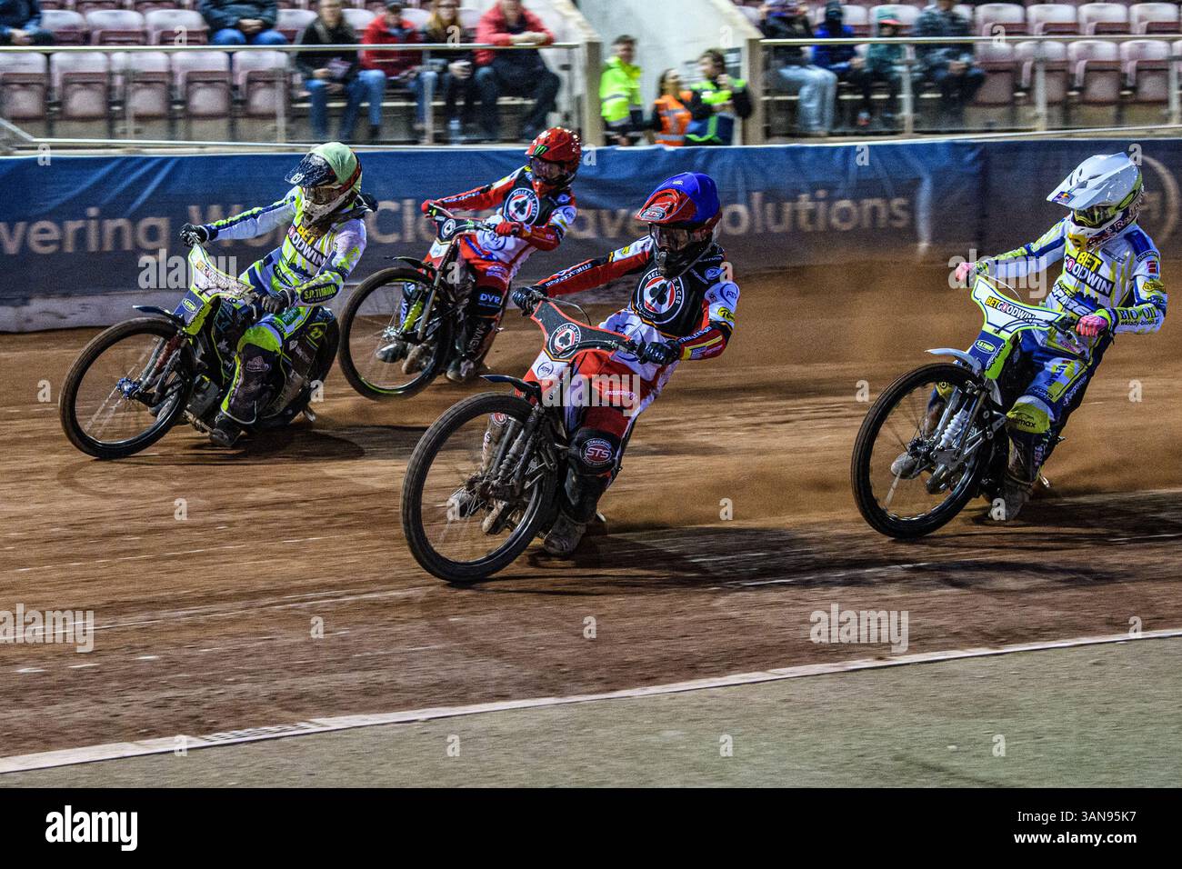 National Speedway Stadium, Manchester on Monday 14th April 2025. Belle ...