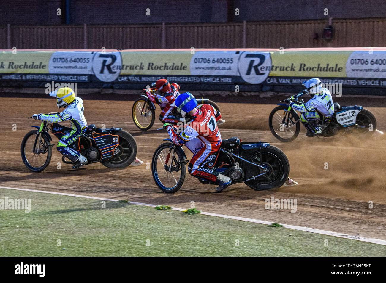 National Speedway Stadium, Manchester on Monday 14th April 2025. Belle ...