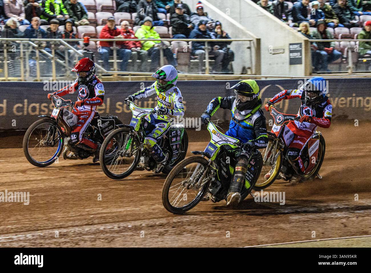 National Speedway Stadium, Manchester on Monday 14th April 2025. Oxford ...