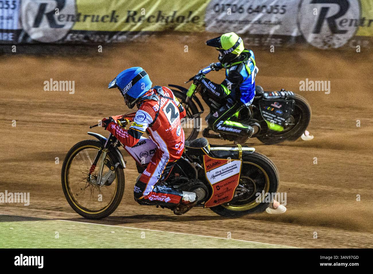 National Speedway Stadium, Manchester on Monday 14th April 2025. Belle ...