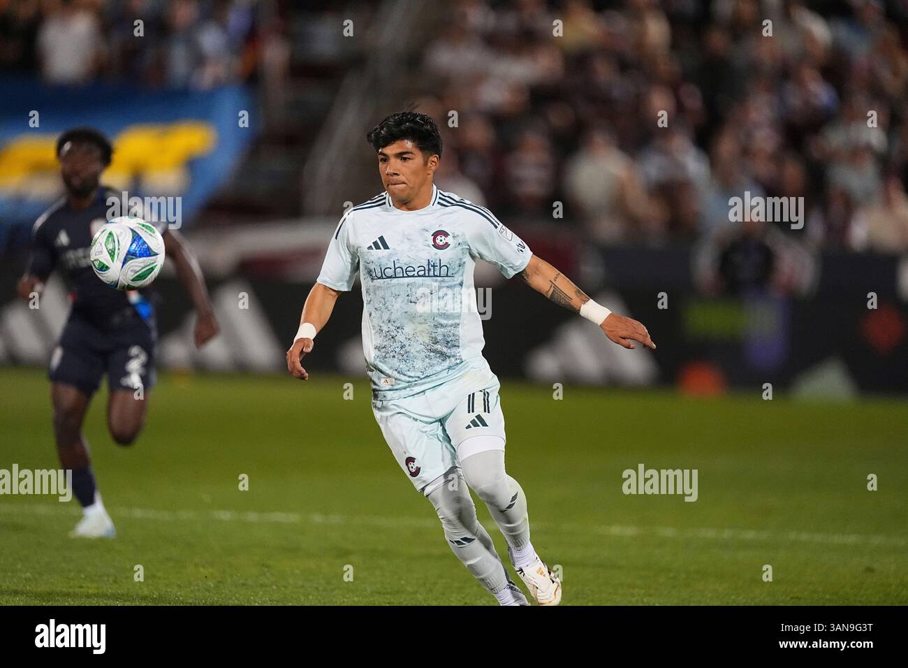 Colorado Rapids midfielder Omir Fernandez (11) in the second half of an ...