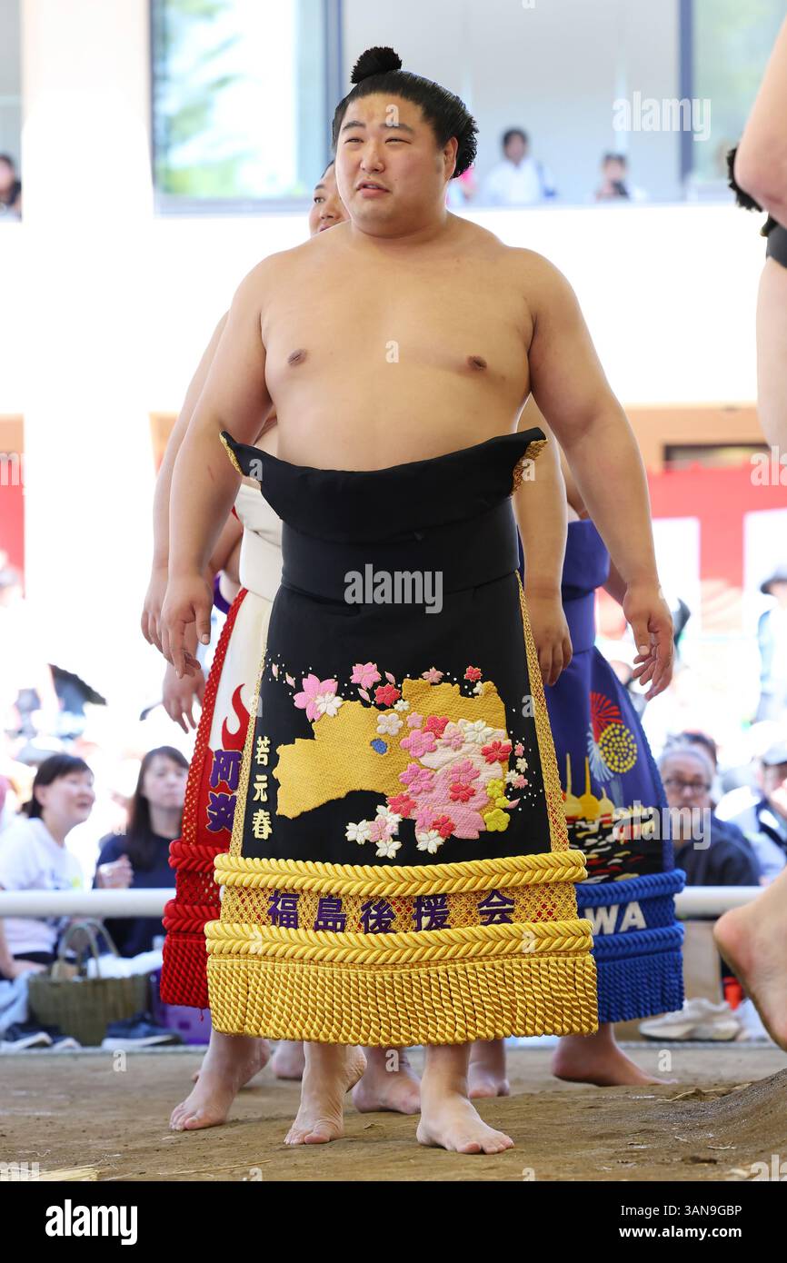 Tokyo Japan. 14th Apr, 2025. Wakamotoharu, APRIL 14, 2025 - Sumo ...