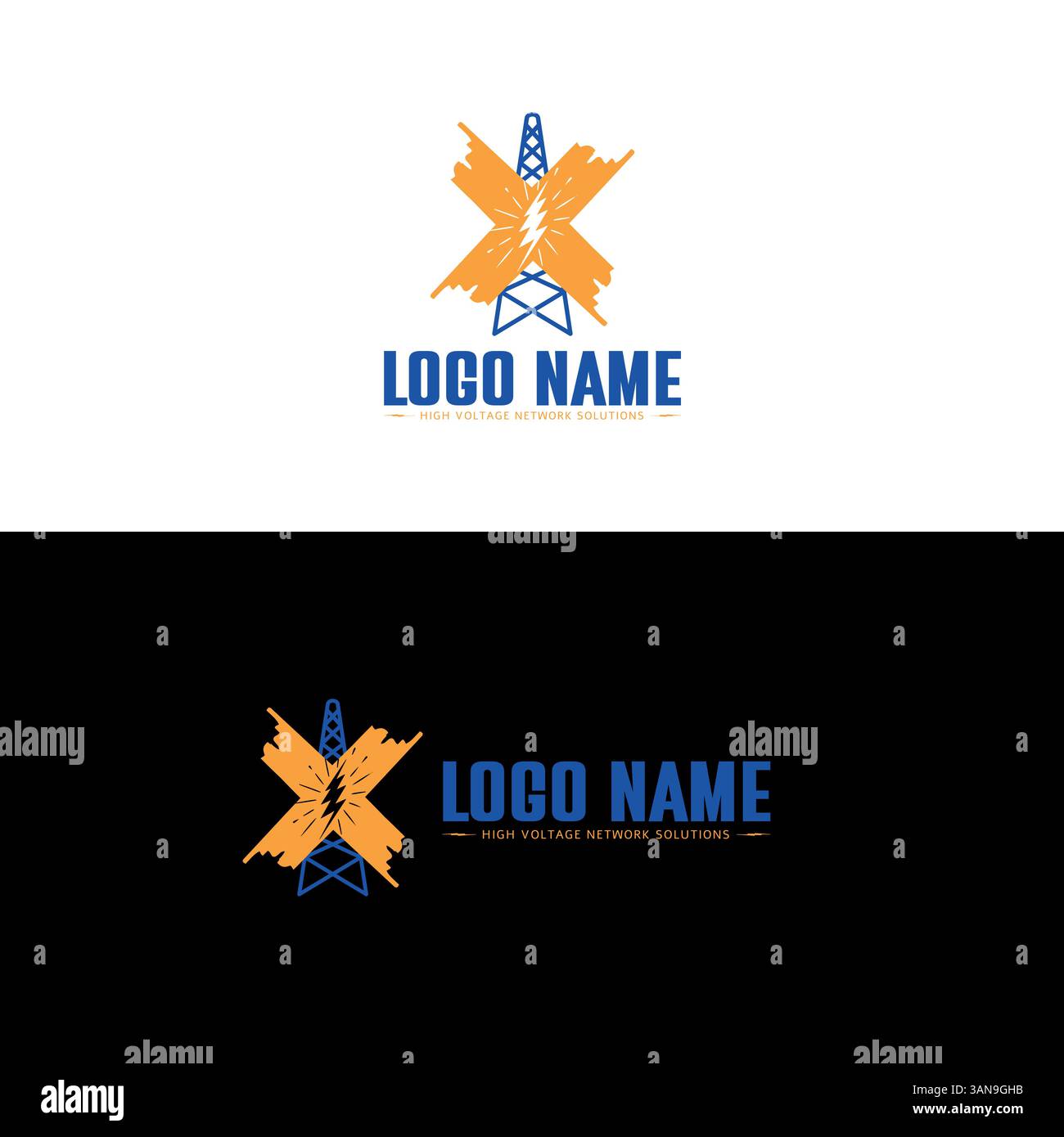 Pole logo Stock Vector Images - Alamy