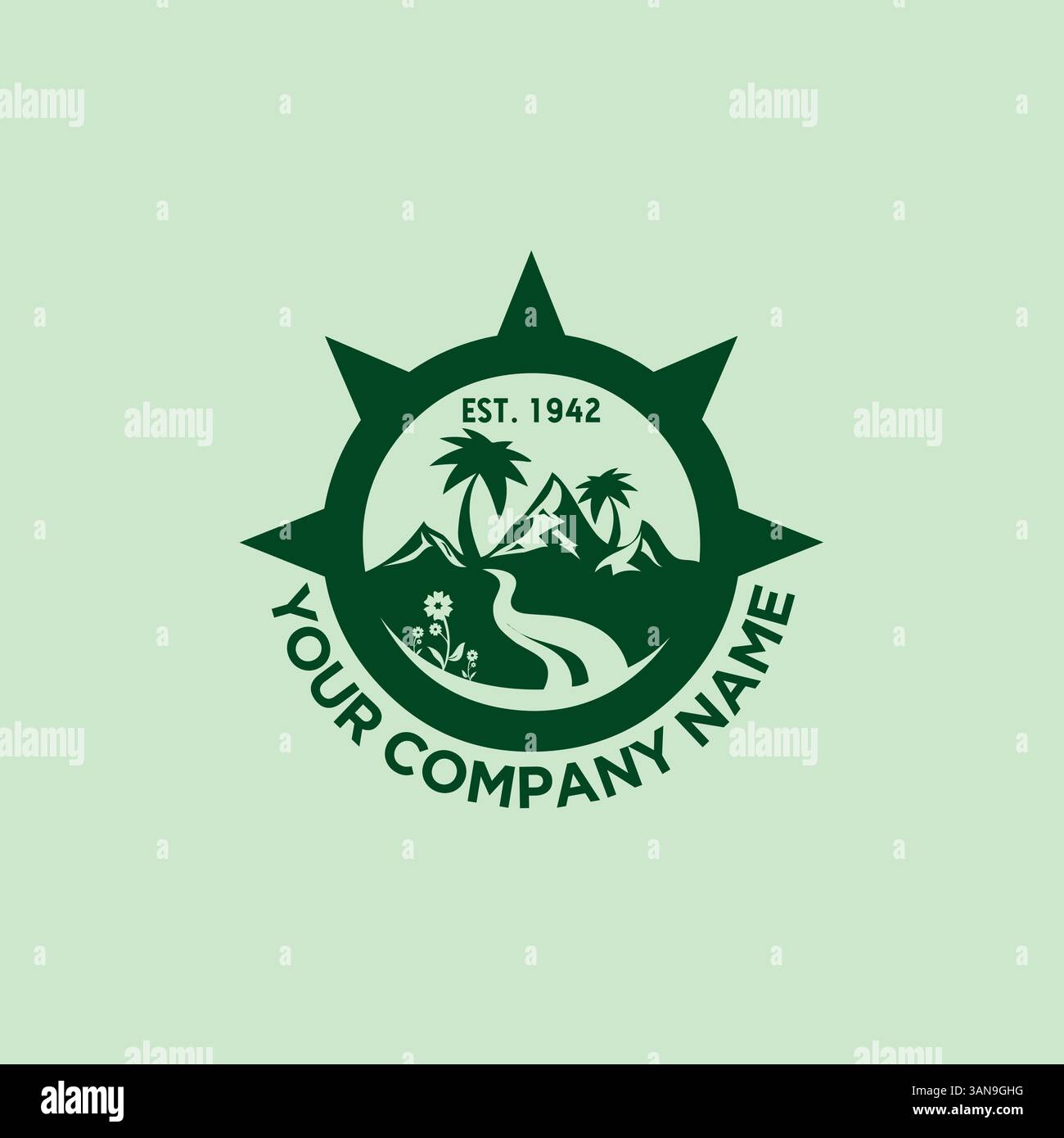 Vintage nature Stock Vector Images - Alamy