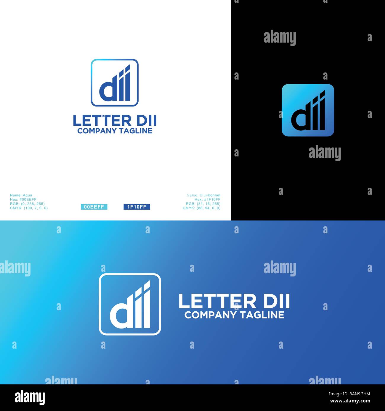 Dii business company logo hi-res stock photography and images - Alamy