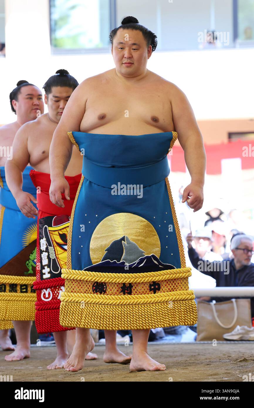 Tokyo Japan. 14th Apr, 2025. Tamawashi, APRIL 14, 2025 - Sumo : Annual ...