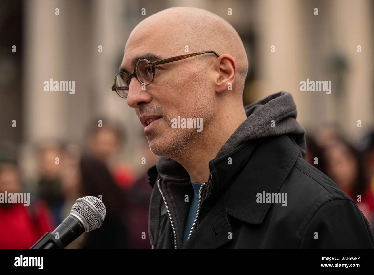 Ramzi Kassem, an attorney for Columbia graduate student Mahmoud Khalil ...