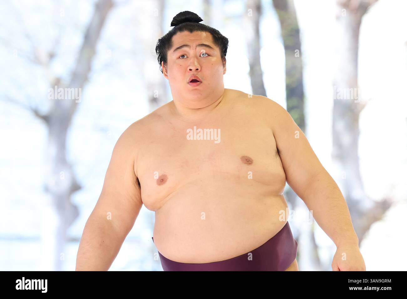 Tokyo Japan. 14th Apr, 2025. Endo, APRIL 14, 2025 - Sumo : Annual sumo ...