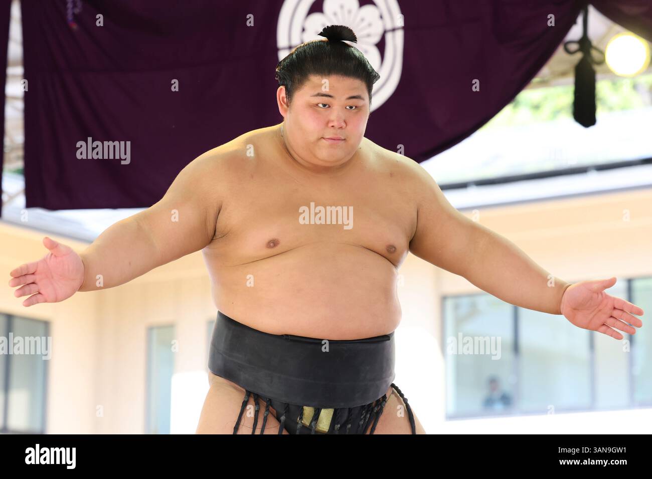 Hakuoho, APRIL 14, 2025 - Sumo : Annual sumo tournament dedicated to ...