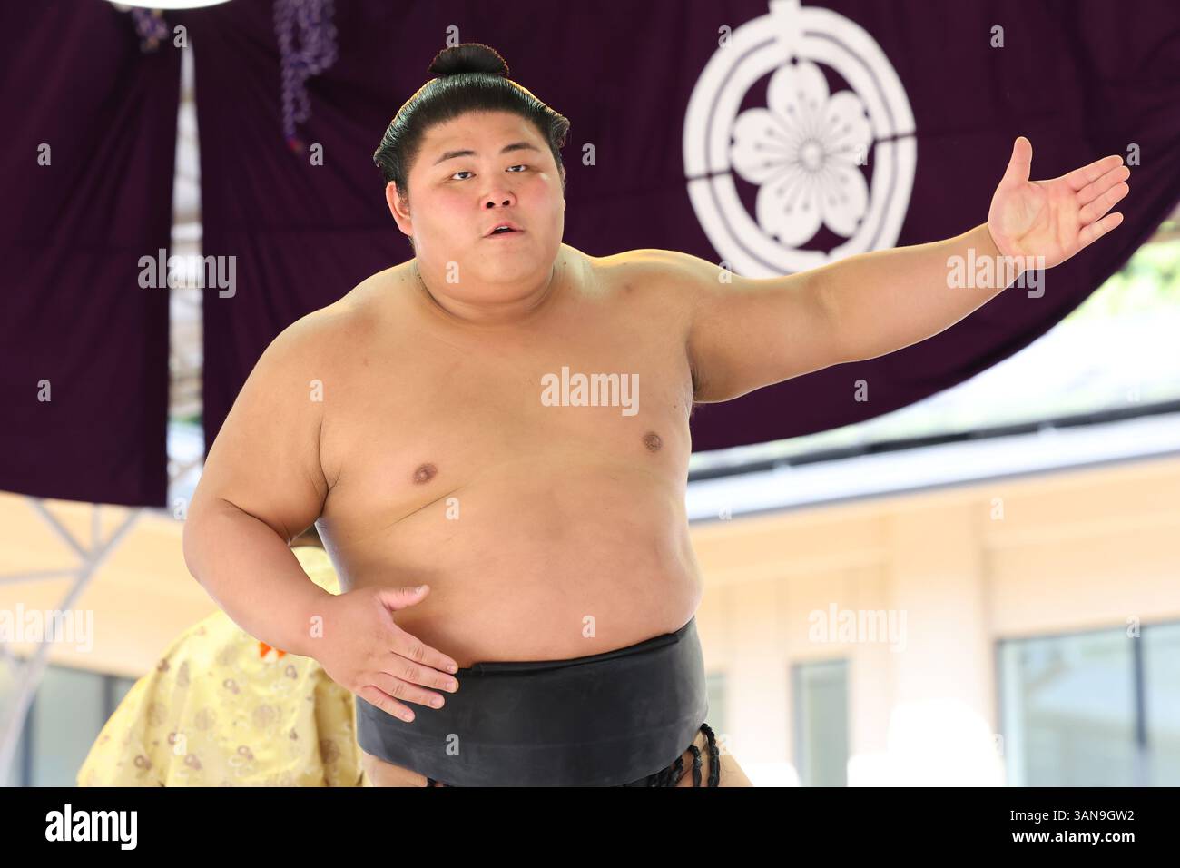 Tokyo Japan. 14th Apr, 2025. Hakuoho, APRIL 14, 2025 - Sumo : Annual ...