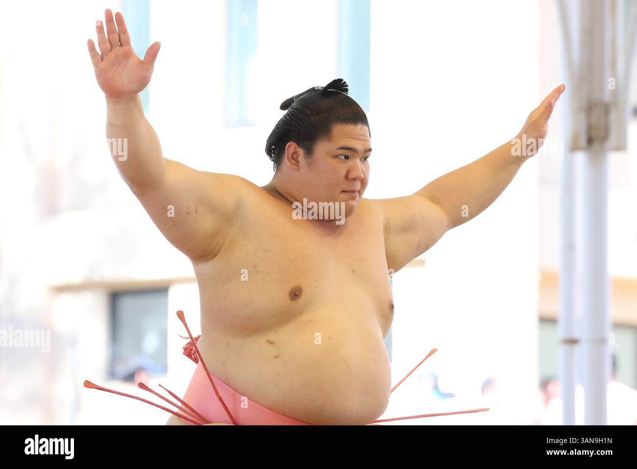 Tokyo Japan. 14th Apr, 2025. Ura, APRIL 14, 2025 - Sumo : Annual sumo ...