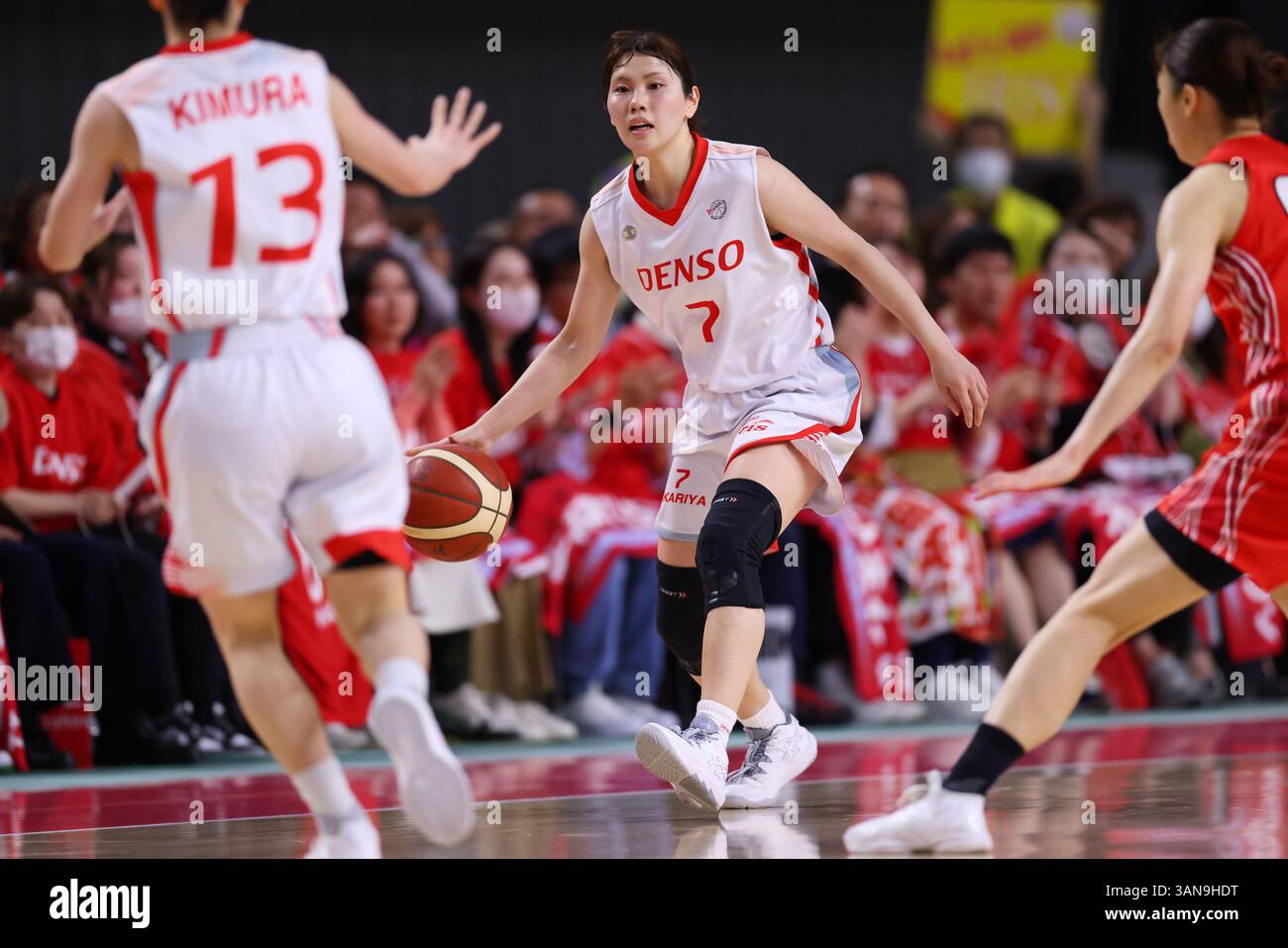 Musashino Forest Sport Plaza, Tokyo, Japan. 14th Apr, 2025. Miku ...