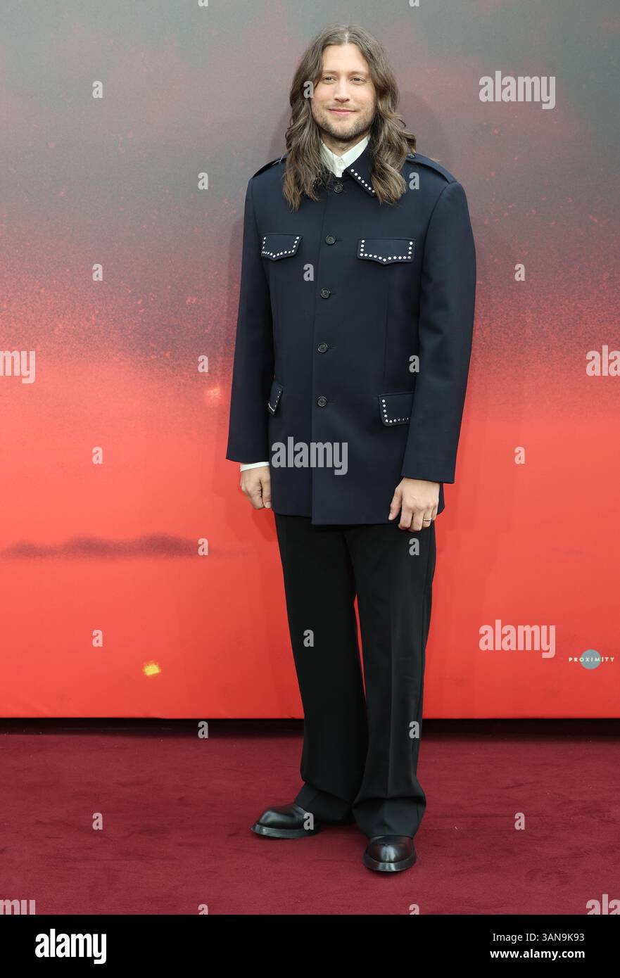 LONDON, ENGLAND - APRIL 14 2025: Ludwig Goransson attends Sinners ...