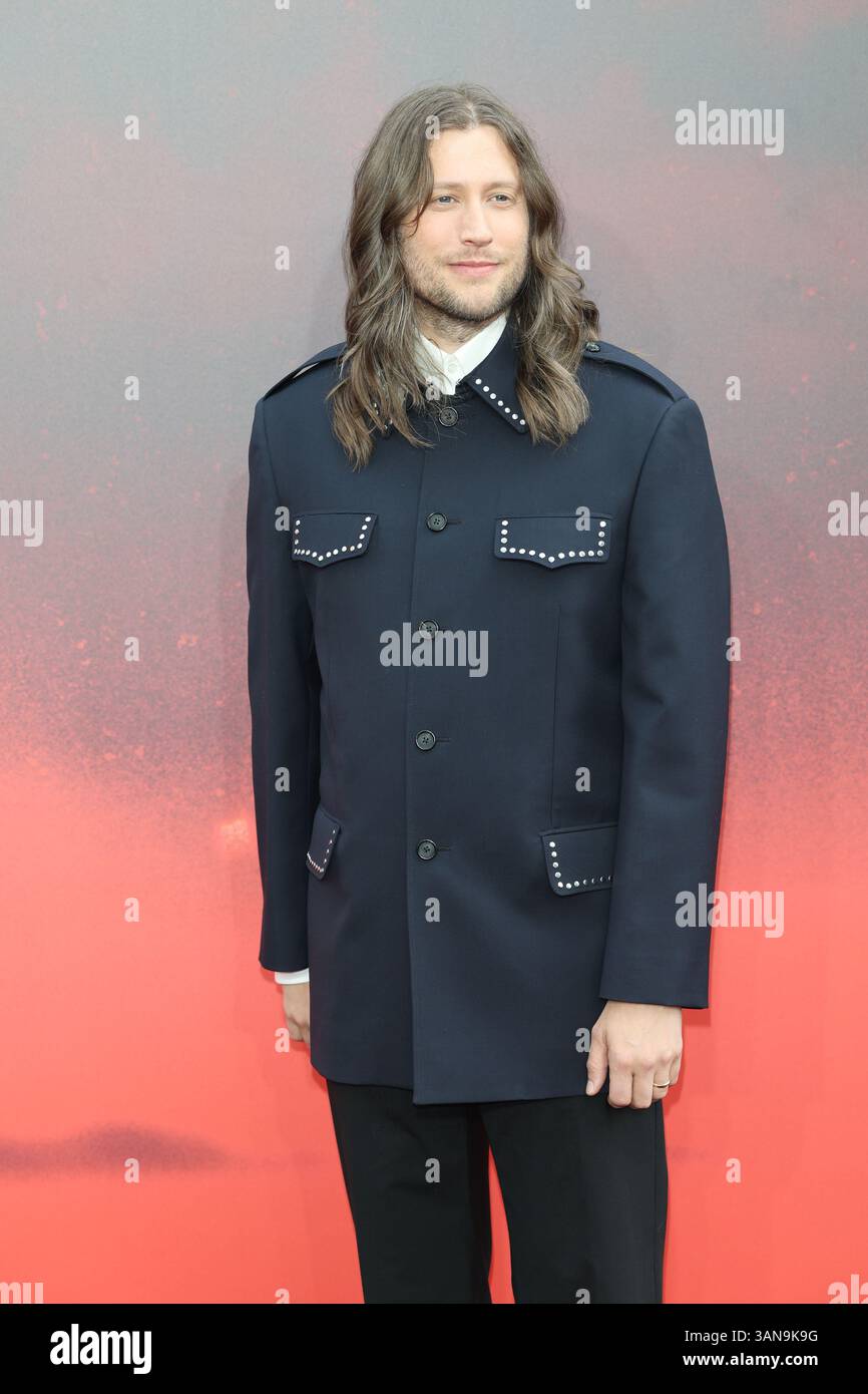 LONDON, ENGLAND - APRIL 14 2025: Ludwig Goransson attends Sinners ...
