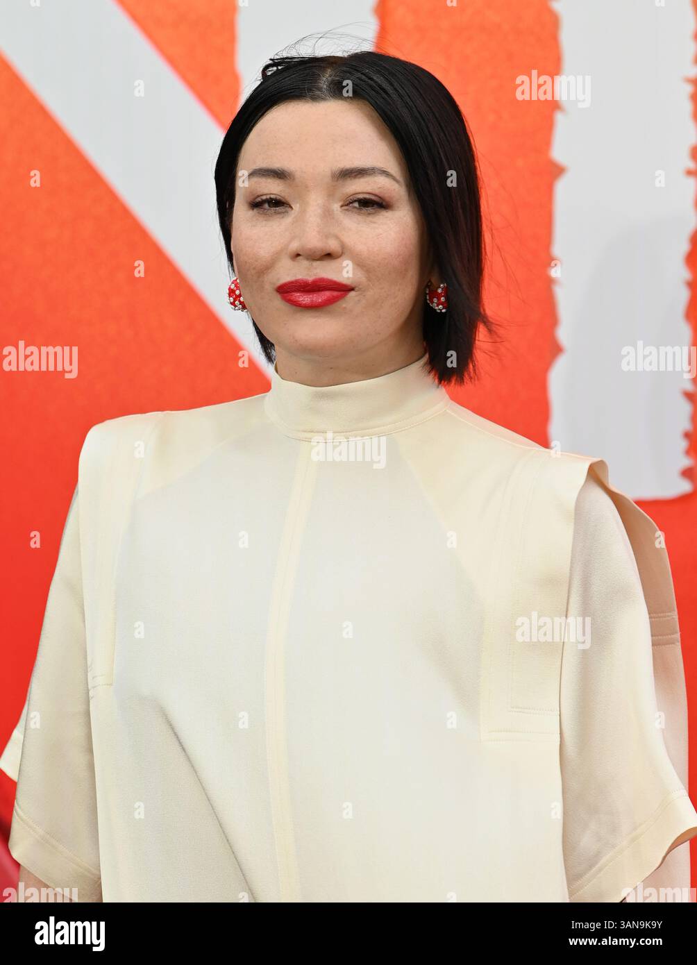 LONDON, ENGLAND - APRIL 14 2025: Serena McKinney attends Sinners ...