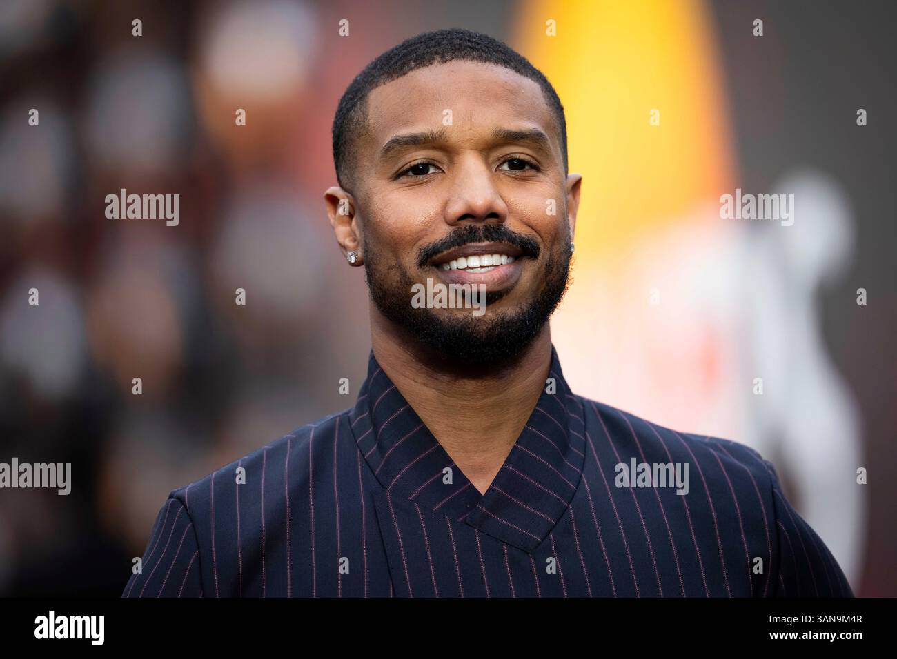 Michael B. Jordan poses for photographers upon arrival at the premiere ...