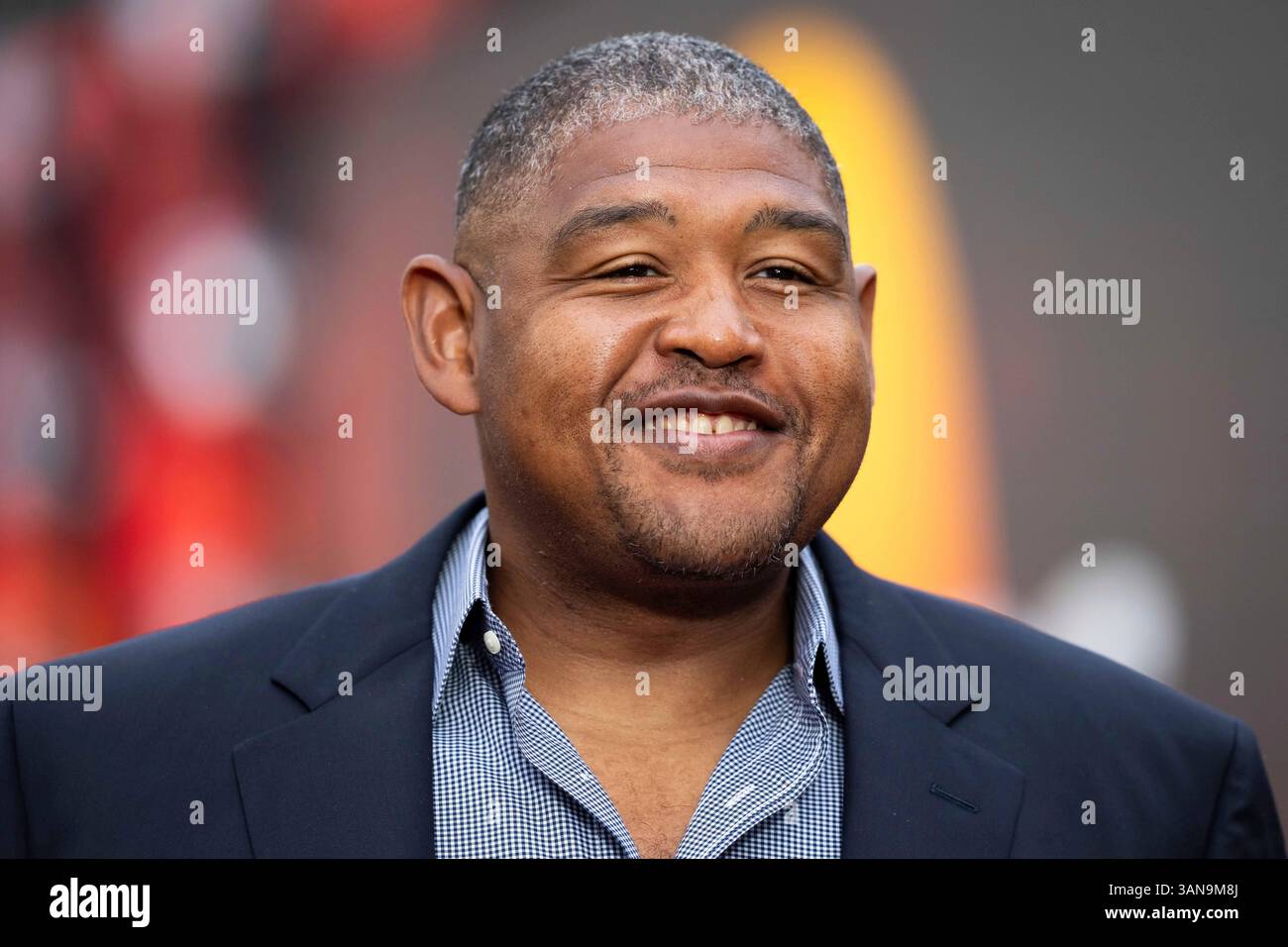 Omar Benson Miller poses for photographers upon arrival at the premiere ...