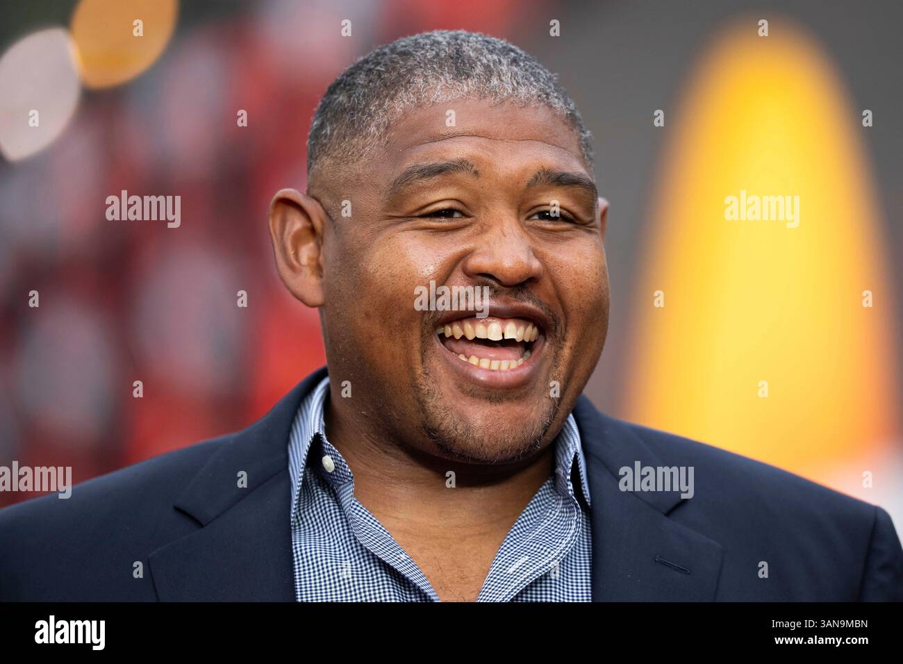 Omar Benson Miller poses for photographers upon arrival at the premiere ...