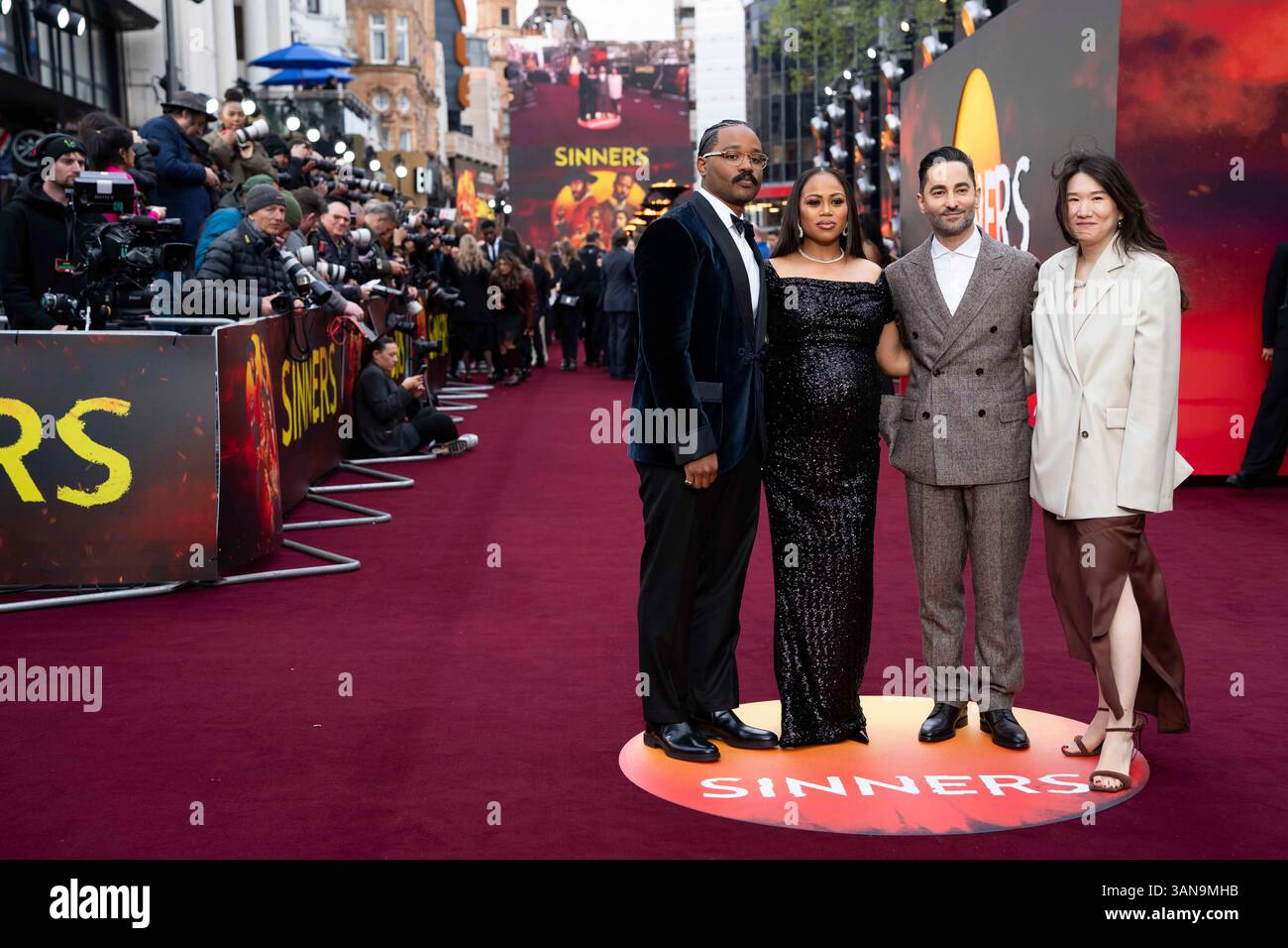 Ryan Coogler, from left, Zinzi Coogler, Sev Ohanian and Rebecca Cho ...