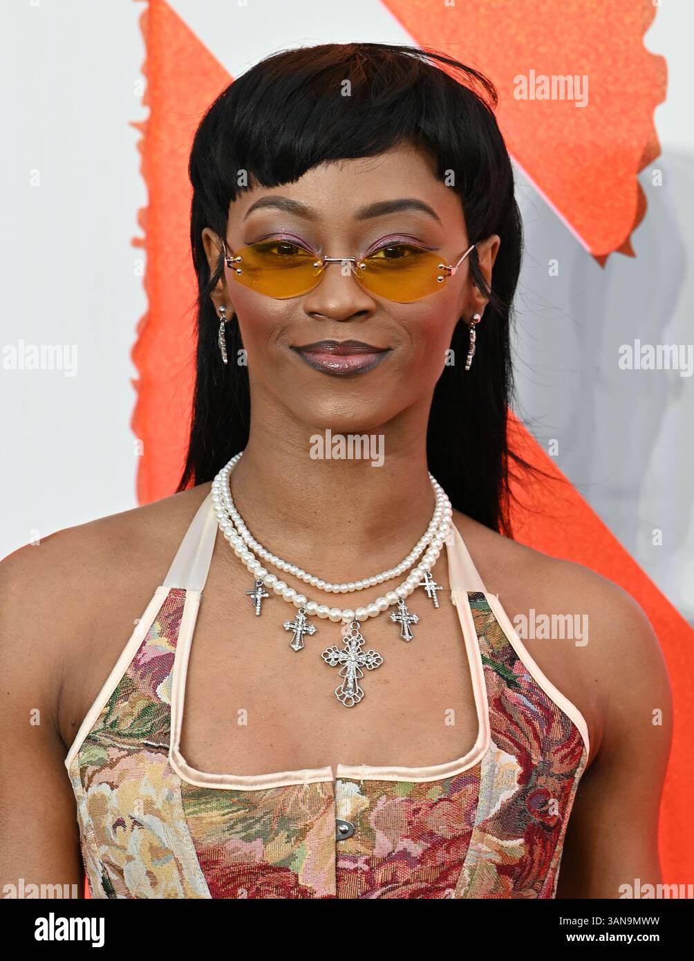 LONDON, ENGLAND - APRIL 14 2025: Amber Jackson attends Sinners European ...