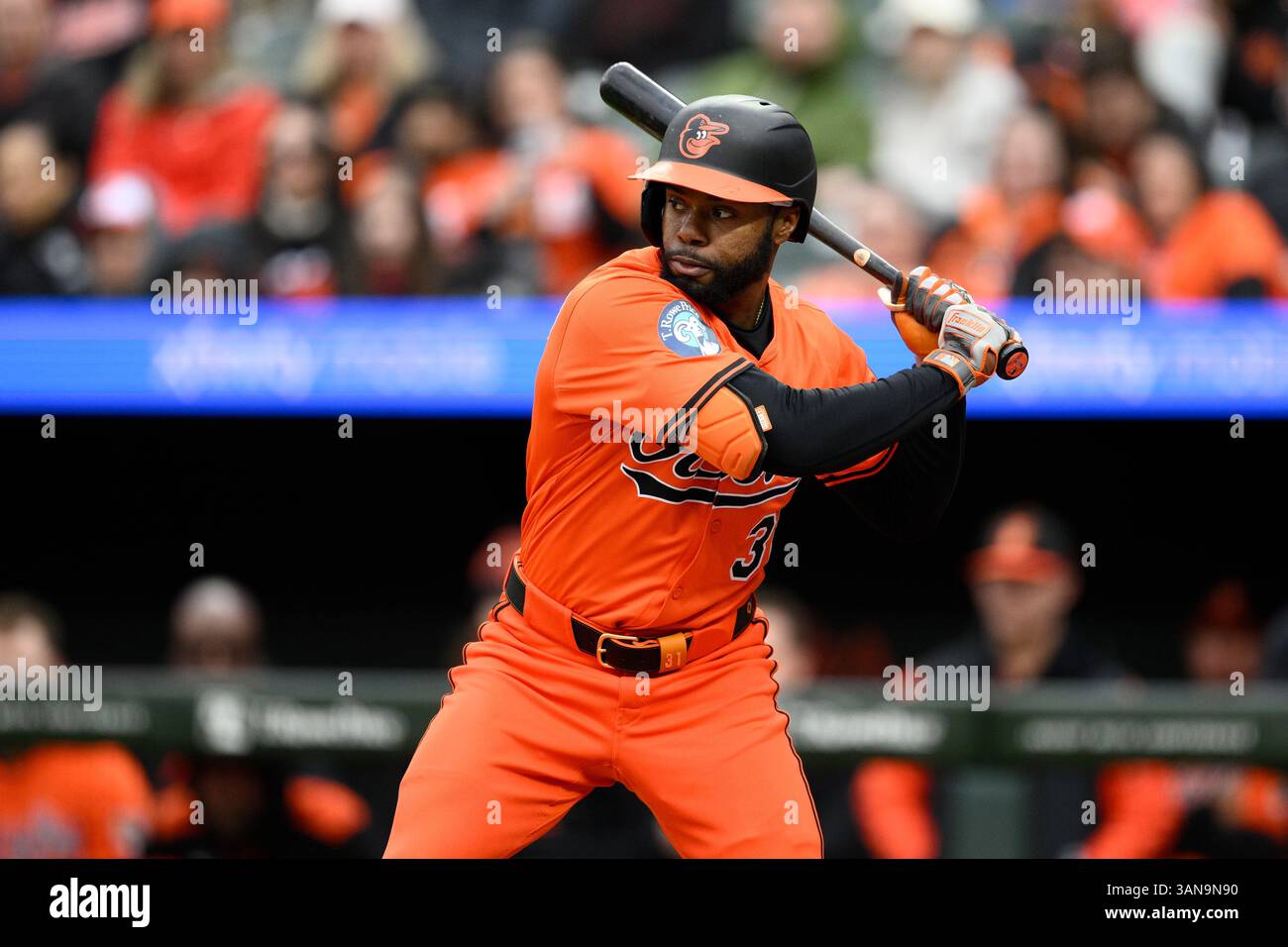Baltimore Orioles' Cedric Mullins in action during a baseball game ...
