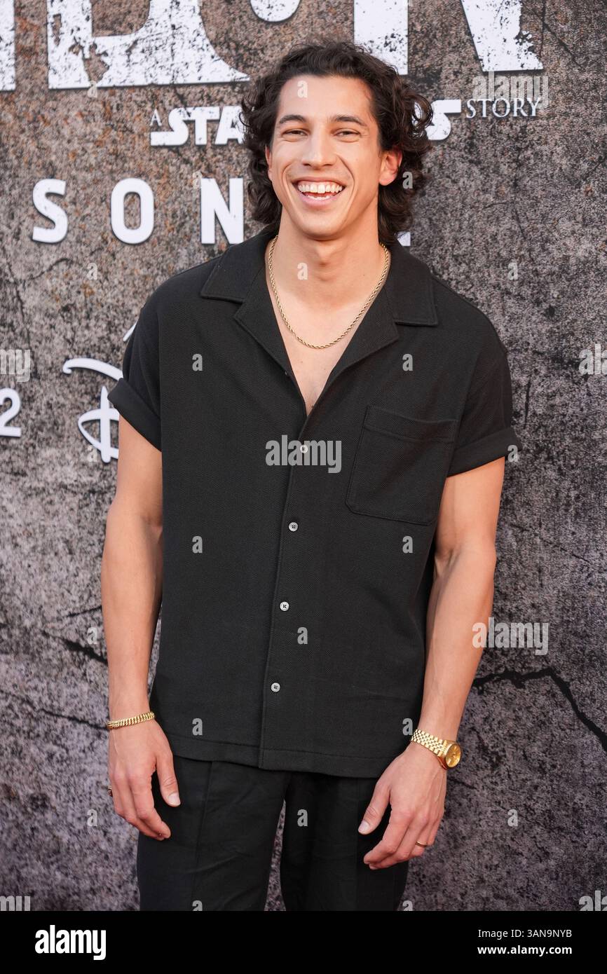 Benjamin Norris arrives at a launch event of the second season of ...