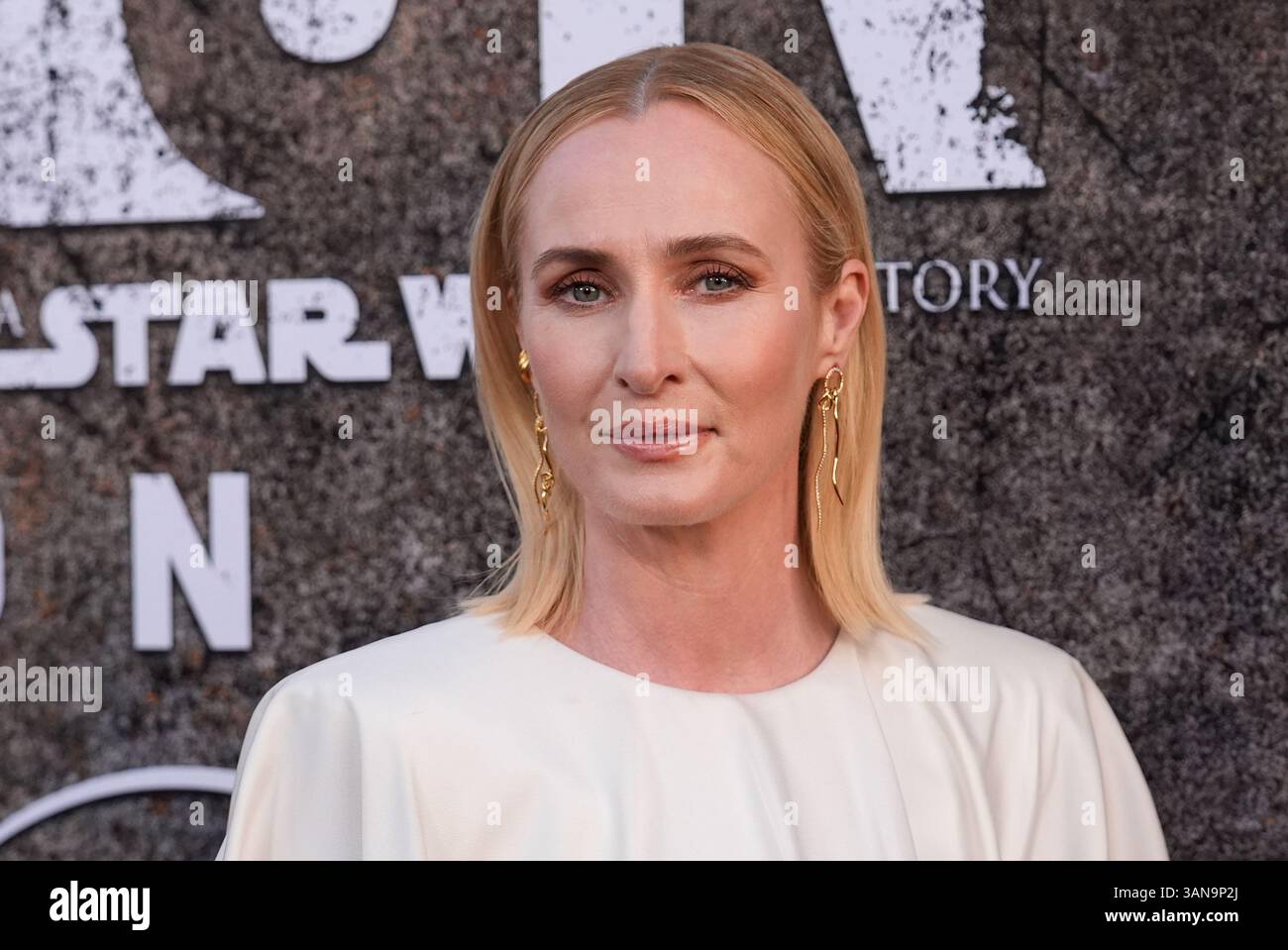 Genevieve O'Reilly arrives at a launch event of the second season of ...