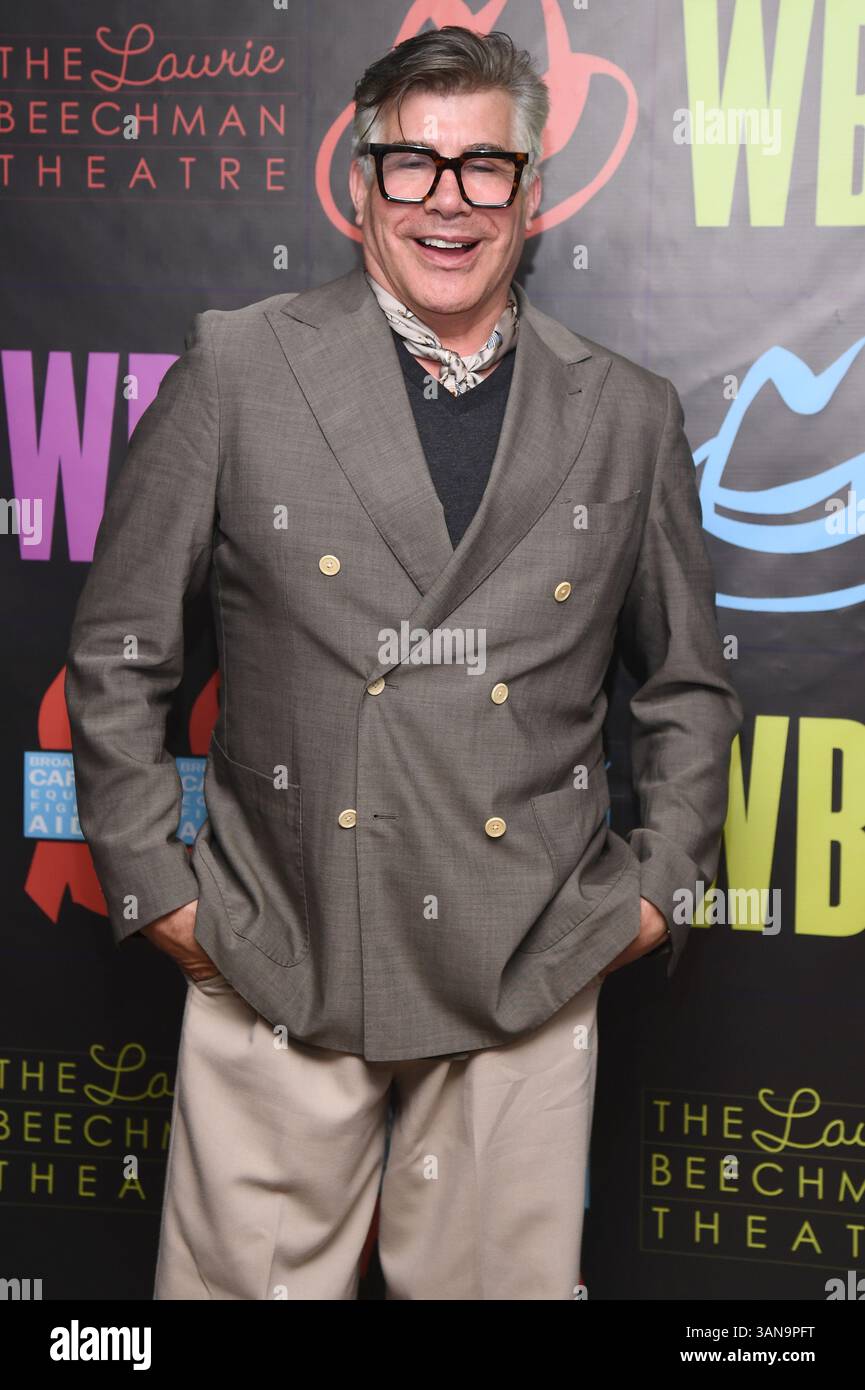 New York, USA. 14th Apr, 2025. Bryan Batt attends The Laurie Beechman ...