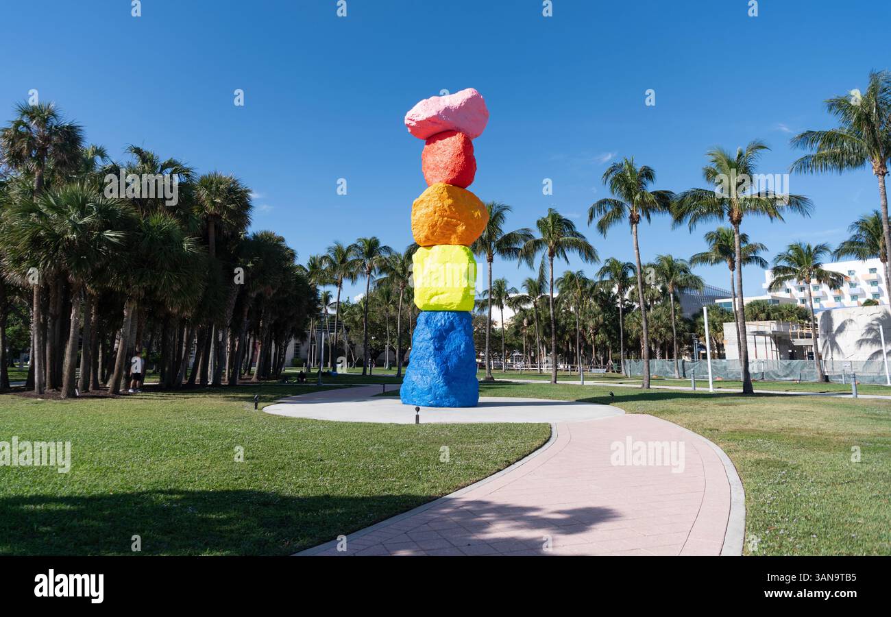 Miami, Florida, USA - December 18, 2024: Bass Museum of Art in Miami ...