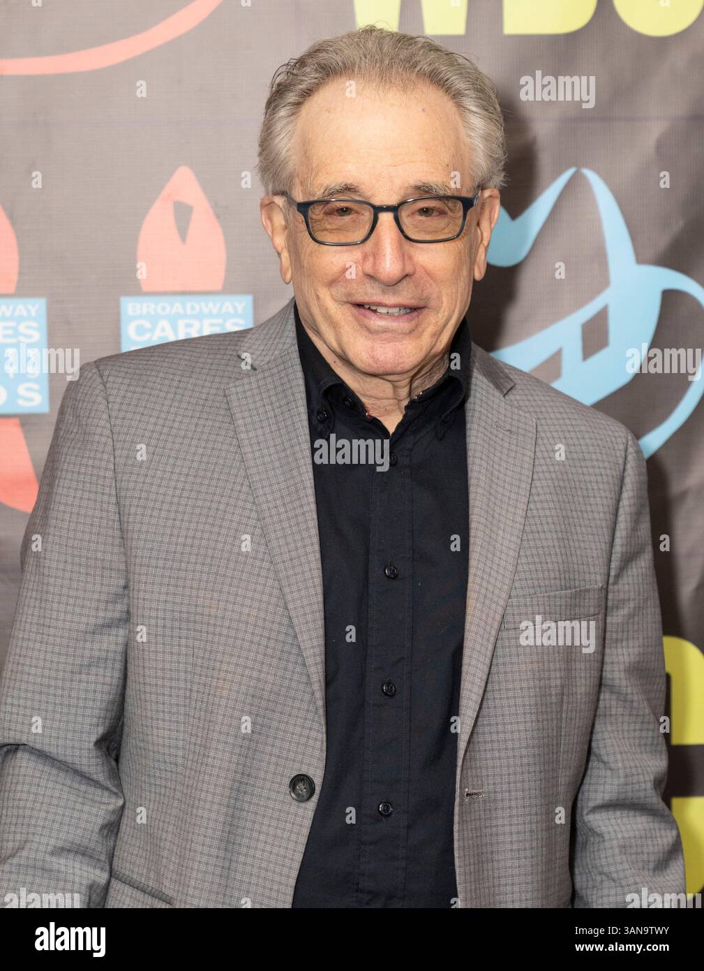 New York, NY, April 14, 2025: Chip Zien attends reopening of Laurie ...