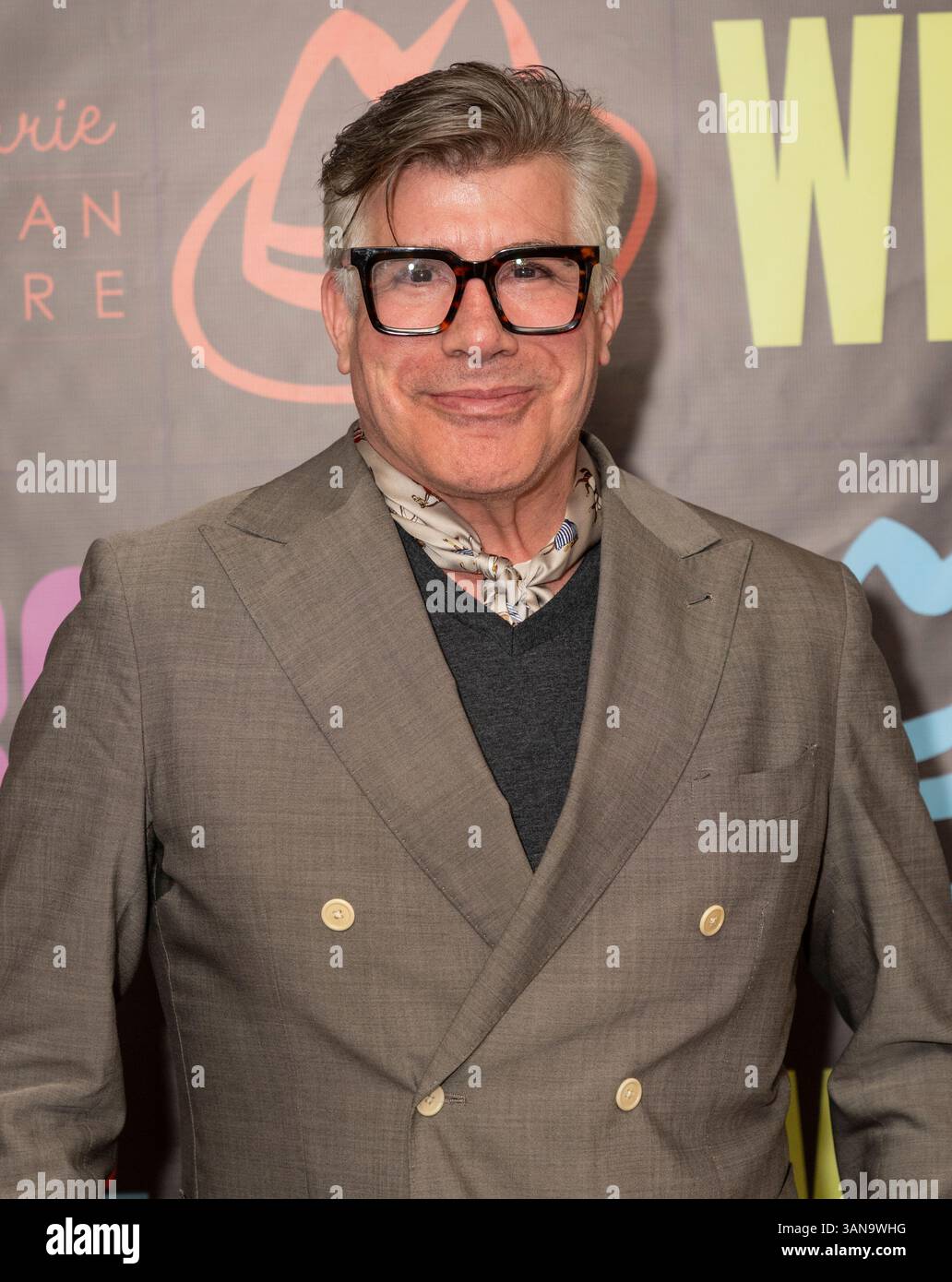 New York, NY, April 14, 2025: Bryan Batt attends reopening of Laurie ...