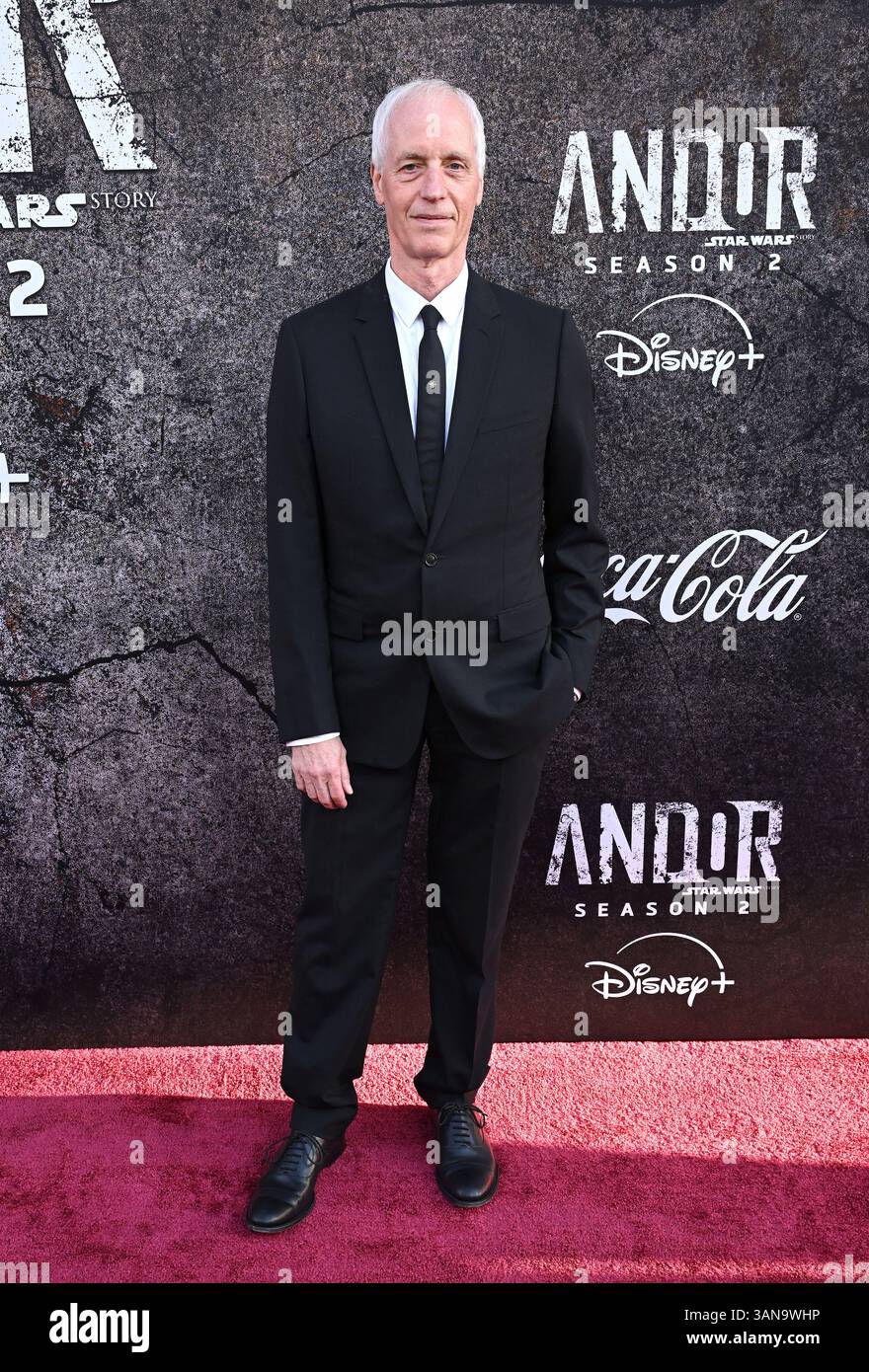 Hollywood, USA. 14th Apr, 2025. Dan Gilroy arriving at “Andor” season 2 ...