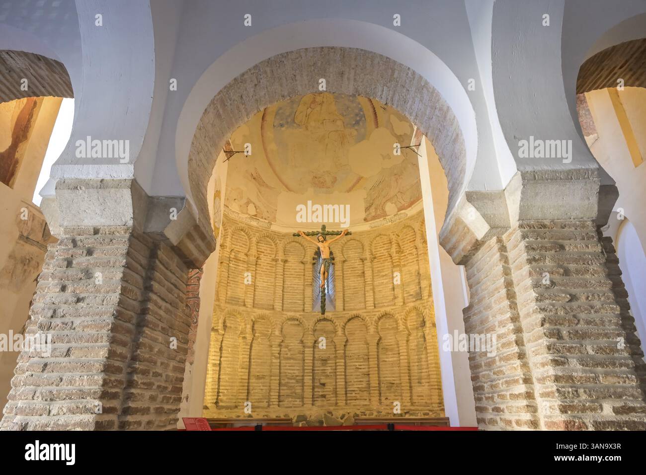 El Cristo de la Luz church, former Islamic mosque, now a museum, Toledo ...