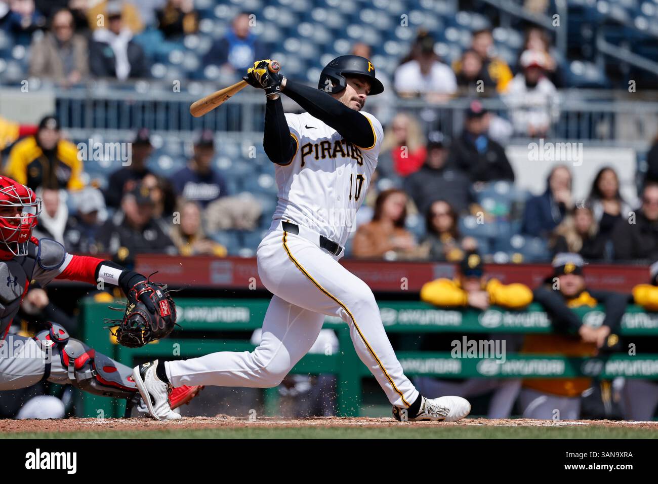 PITTSBURGH, PA - APRIL 09: Pittsburgh Pirates designated hitter Bryan ...