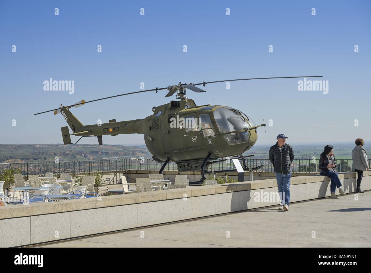 Helicopter Terrace Military Museum Museo Del Ejercito Toledo Spain